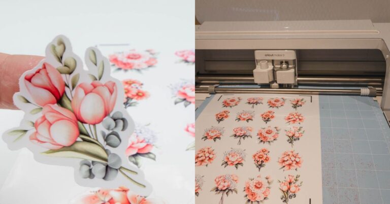 How to Create Sticker Sheets With Cricut Print Then Cut