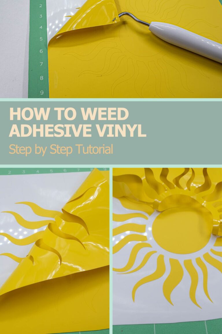 How to Weed Adhesive Vinyl - The Best Tips for Success